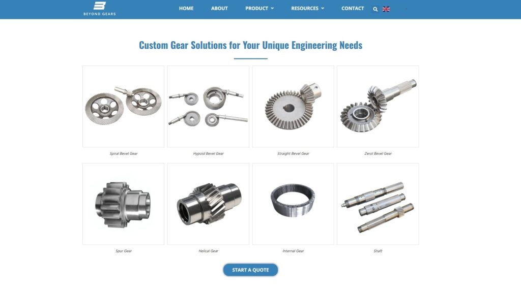 Top 10 Gear Manufacturers And Suppliers In China