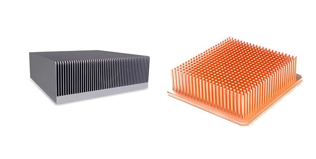 Copper Heat Sinks vs Aluminum Heat Sinks