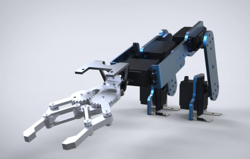 Linh kiện khớp nối robot gia công CNC